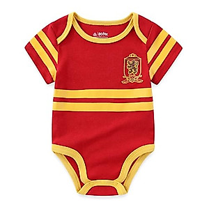 WARNER BROS Harry Potter Boy's 5-Pack Hogwarts, Gryffindor and Wizard Creepers, NB