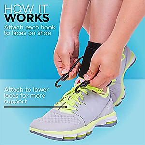 BraceAbility AFO Drop Foot Brace - Adjustable Dorsiflexion Soft Shoe Splint for Neuropathy Walking Exercise Assist, Gait Lifting Support, Charcot Marie Tooth (CMT) and Achilles Pain Treatment (S/M)