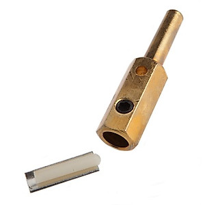 Forney 57903 Sure Grip Plug Male Black Sleeve Fits Spitfire And Miller Welders