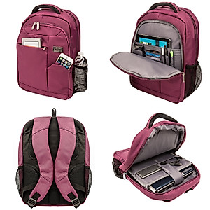 Secure Purple Laptop Backpack 15-inch Made for Inspiron, Dell Latitude, Vostro, XPS, Precision, G15 G3 G5 G7