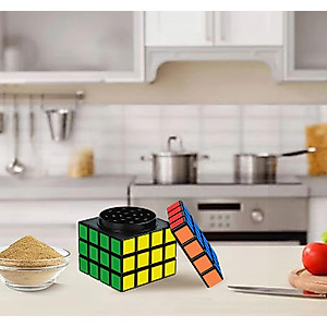 Kitchen Grinder for Cooking in Square, AVOTORY Grinder Aluminum and Zinc Meterial (Large 2.5" Square Multi-Color)