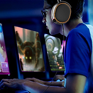 QJYTH Replacement Audio Cable Compatible with Steelseries Arctis 3 Headset, Aux Cable for Steel Series Arctis3, Arctis 5, Arctis Pro Headset, 1.5 m Black Cord