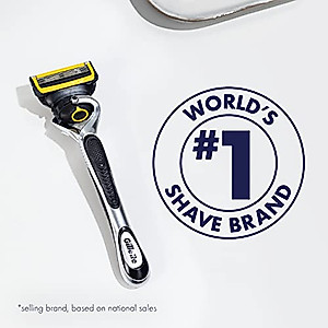 Gillette ProGlide Shield Men’s Razor Handle + 1 Blade Refill, Shields Against Skin Irritation (Packaging May Vary)