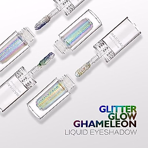 CHARMACY Chameleon Liquid Eyeshadow, Intense Color Shifting, Highly Pigment Multichrome Eyeshadow Liquid Makeup, Long Lasting, Shimmer, Easy To Wear Metallic Eye Makeup, 1.6g (#06)