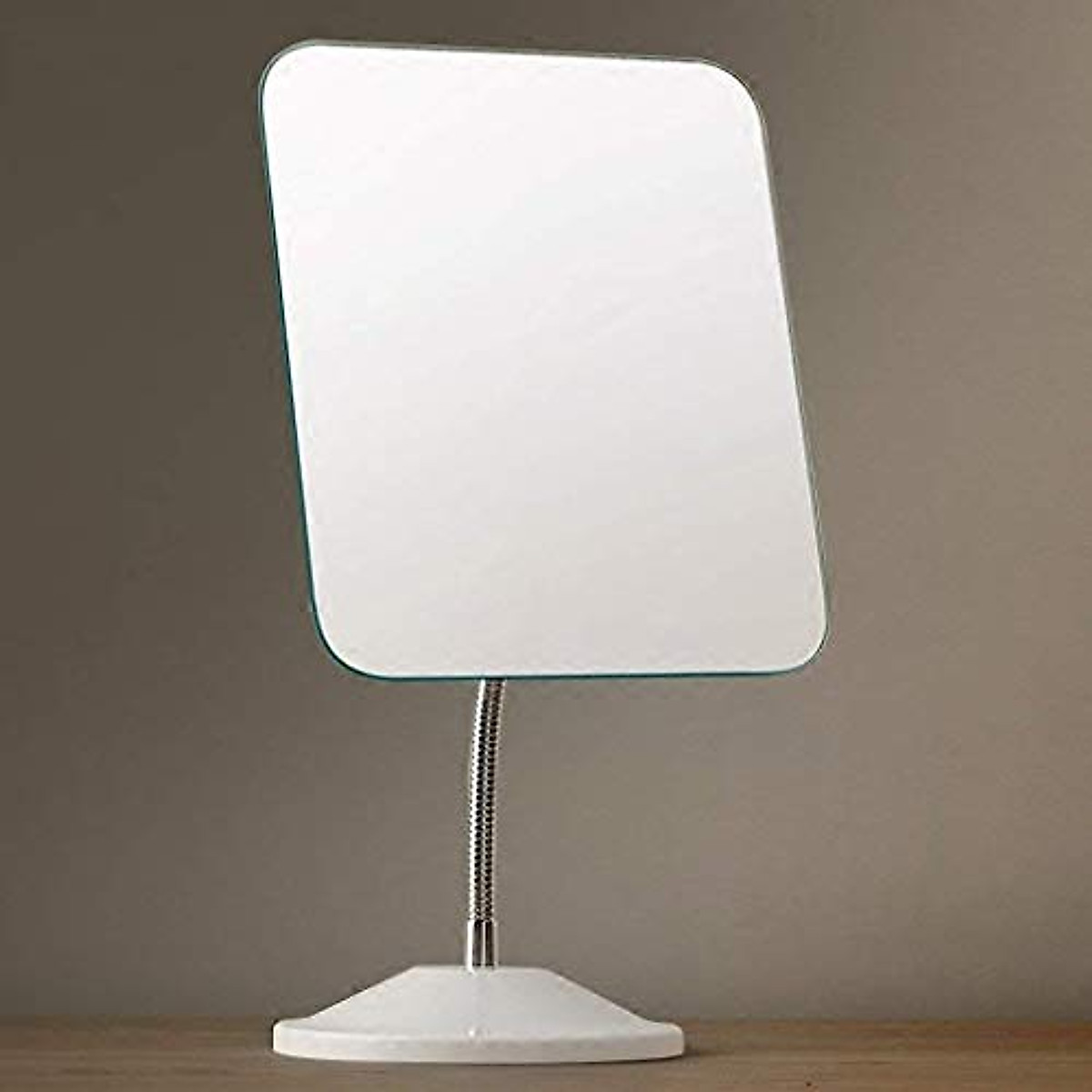 LIMEI-ZEN Bathroom Mirror Make-up Mirror Simple HD Page Simple Mirror Desktop Vanity 360 deg; Freedom Turning Beard Mirror Mirrors