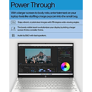 HP Pavilion 15.6" Touchscreen Laptop - 10-core 13th Gen Intel Core i5-1335U - 1080p - 32GB RAM - 1TB PCIe SSD - Windows 11 - Intel® Iris® Xe Graphics - w/HDMI Cable