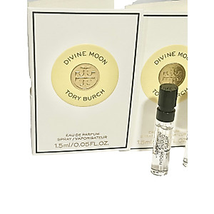 Tory Burch Divine Moon Eau De Parfume Sample Spray Women Perfume 1.5 ml / 0.05 oz (set of 3)