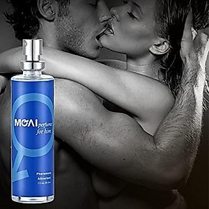 Racsoh Pheromone Perfume for Men & Women - Attraction Cologne, Unisex Love Potion Fragrance, Enhance Seduction & Intimacy. Irresistible Pheromone Spray - Romantic Pheromone Sensual Attractant (Men)