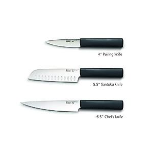 Joseph Joseph Nest Plus 6-Piece Knife and Cutting Board Set, One Size, Silver