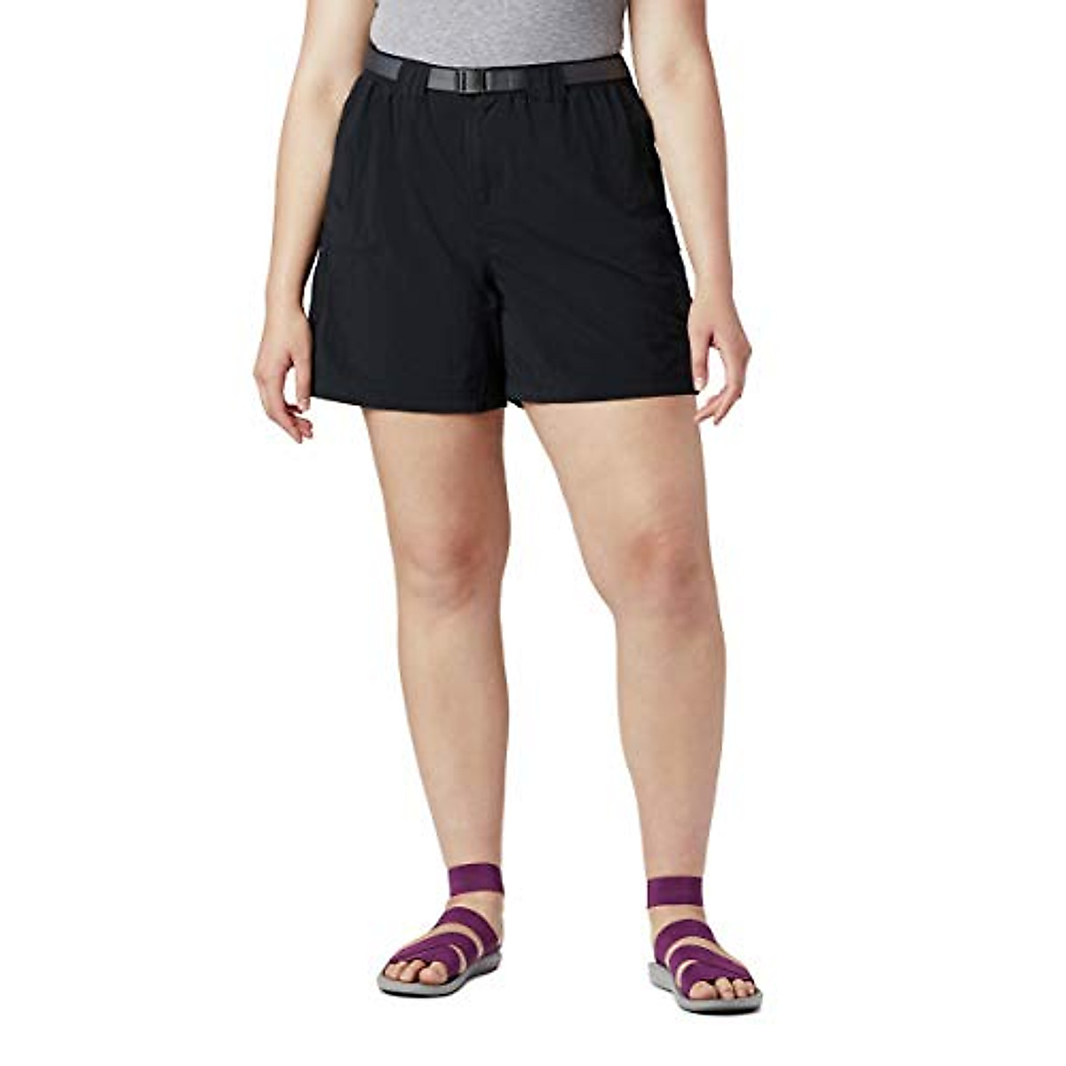 Columbia Women's Sandy River Cargo Short Shorts, black, Mx6