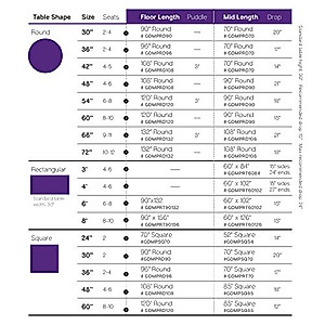 Gee Di Moda Rectangle Tablecloth - 70 x 120 Inch | White Rectangular Table Cloth in Washable Polyester | Great for Buffet Table, Parties, Holiday Dinner, Wedding & Baby Shower