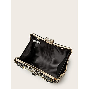 LETODE clutch purse for women with Noble Beaded Sequin Bag evening handbag