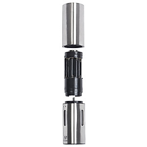 AD Kitchenware Electric Pepper Grinder Salt and Pepper Mill Kitchen, Stainless Steel