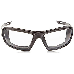 Radians XT1-11 Extremis Full Black Frame Safety Glasses with Clear Anti-Fog Lens