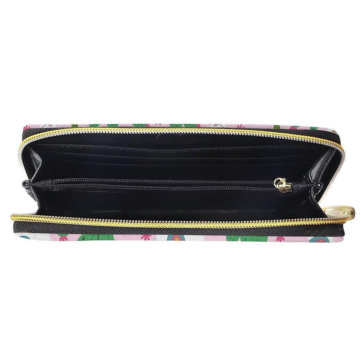 Mumeson Women RFID PU Leather Zip Around Wallet Corgi Print Clutch Travel Purse