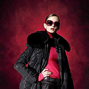 Haboke 5X7ft Durable Soft Fabric Abstract Red Portrait Photography Backdrops for Photo Shoot Studio Booth Props