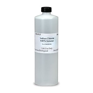 Sodium Chloride, 0.85% Aqueous, Normal Saline, Laboratory Grade, 500 Ml