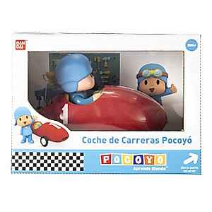 BANDAI TO77400 Pocoyo Racing Car, No Colour, Normal