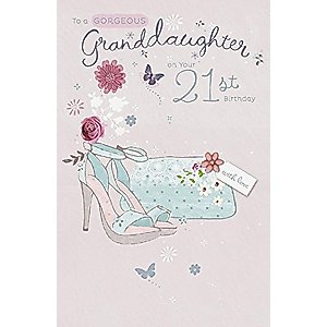 Granddaughter 21St Birthday Card