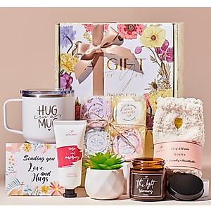 Care Package for Women Spa Gifts Baskets Christmas Gifts for Women Self Care for Best Friends Mom Grandma Wife Feel Better Gifts Thinking of You Stress Relief Get Well Soon Gift for Women Holiday Gift