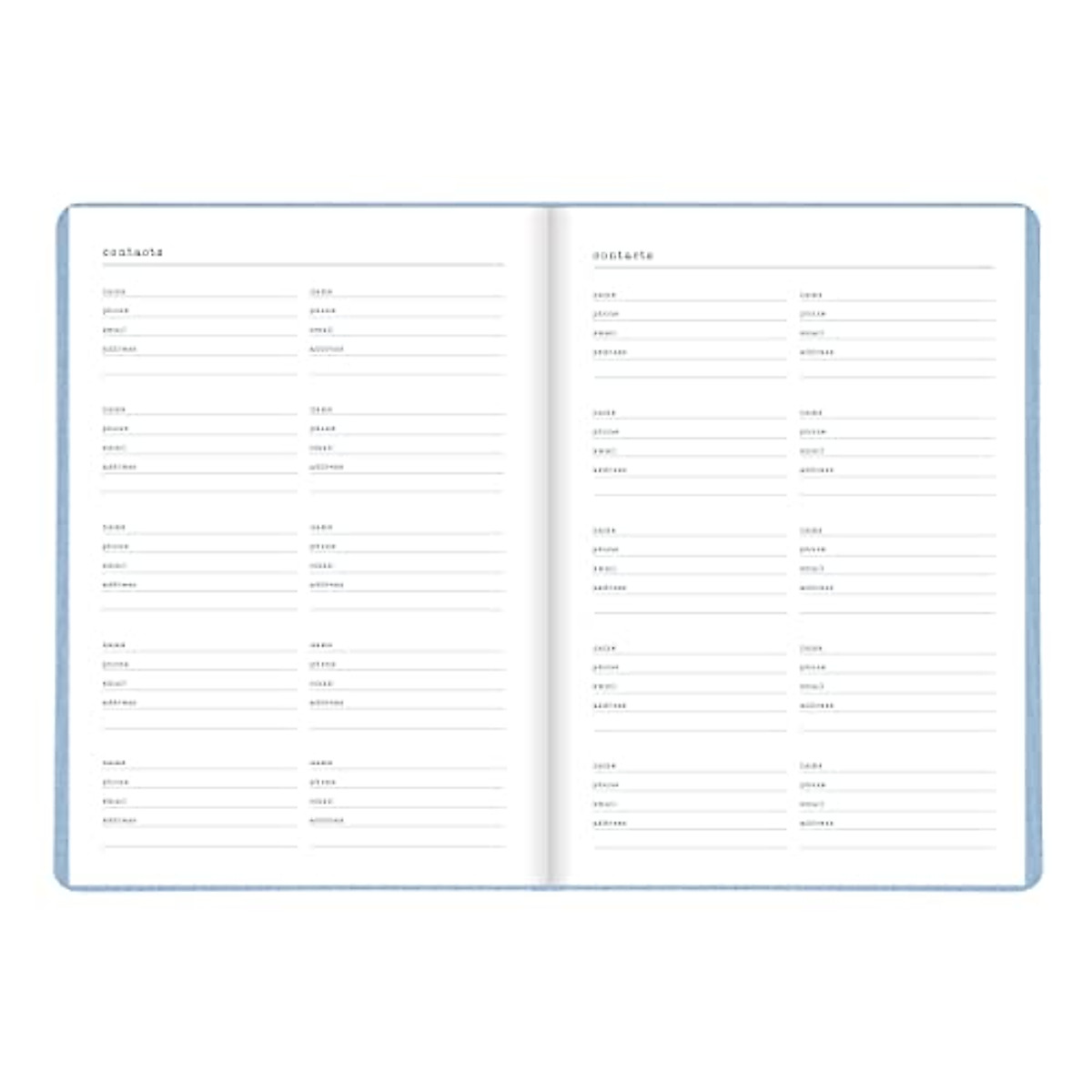 Letts of London Zodiac Weekly/Monthly Planner, 12 Months, January to December, 2024, Sewn Binding, A5 Size, 8.25" x 5.875", Multilingual, Sky (C082296-24)