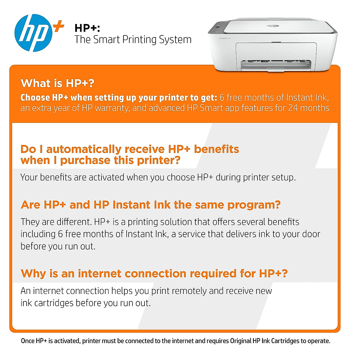 HP DeskJet 2755e All-in-One Wireless Color Printer, (26K67A) (Renewed)