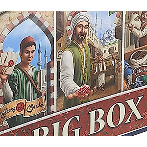 Alderac Entertainment Group (AEG) Istanbul Big Box - Board Game, Collect Gems, Be a Master Merchant, 2 to 5 Players, 40 to 60 Minute Play Time, for Ages 10 and Up, Alderac Entertainment Group (AEG)