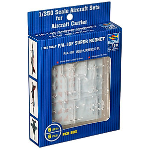 Trumpeter 1/350 F/A18F Super Hornet Aircraft Set for USN Carriers (6-Box)