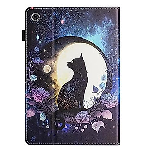 Compatible with/Replacement for Tablet PC Samsung Galaxy Tab A8 10.5 inch 2021 SM-X200/X205/X207 PU Leather Flip Cover Stand Wallet Case XXLZCX (9)