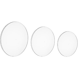 Wilton Cakes 'N More 3 Tiered Party Stand (Replacement Plates), Multicolor