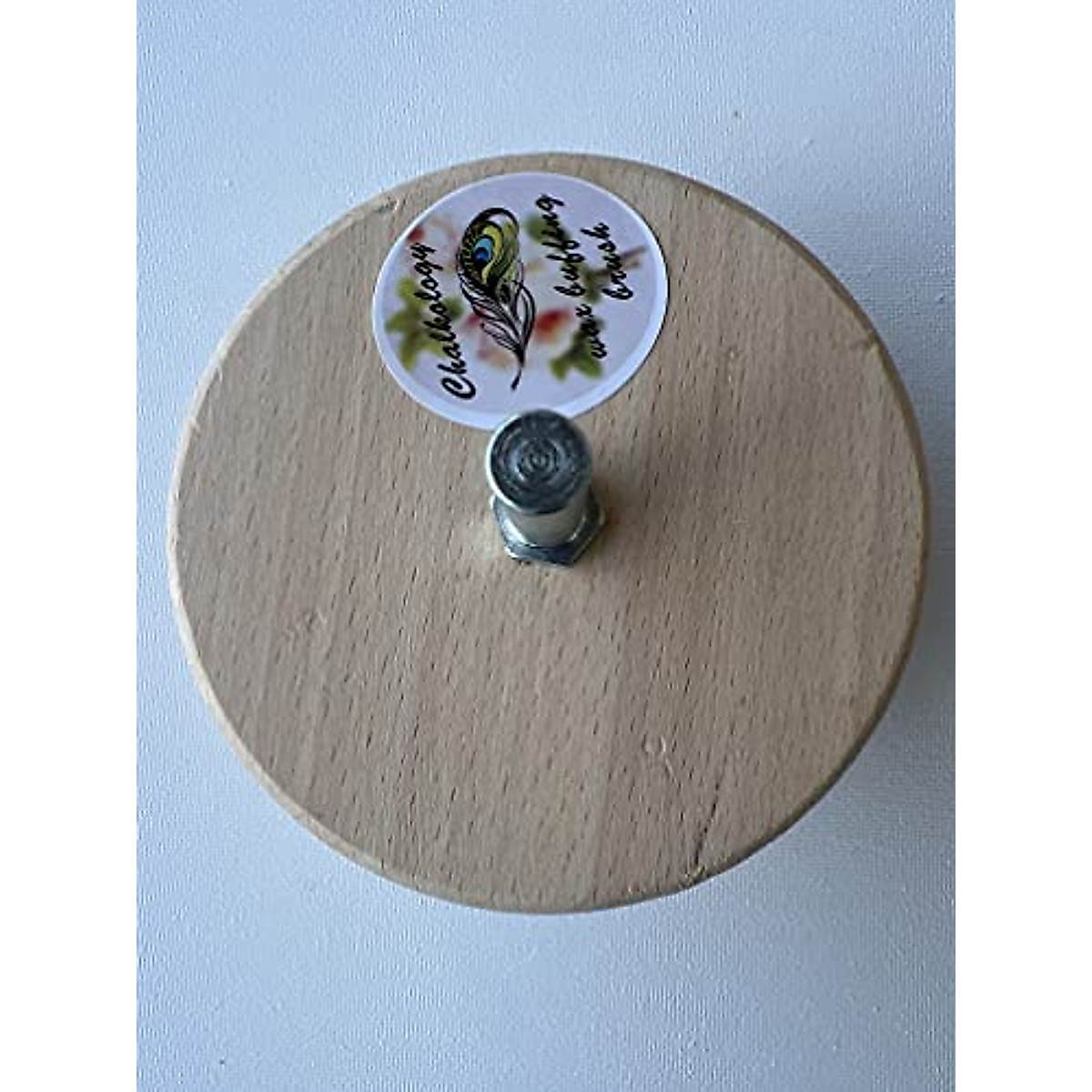 Wax Buffing Brush Drill, 4" Wide Chalk and Wax Buffing Brush. Best Buffing Chalk paint wax buffer. Drill Attachment.