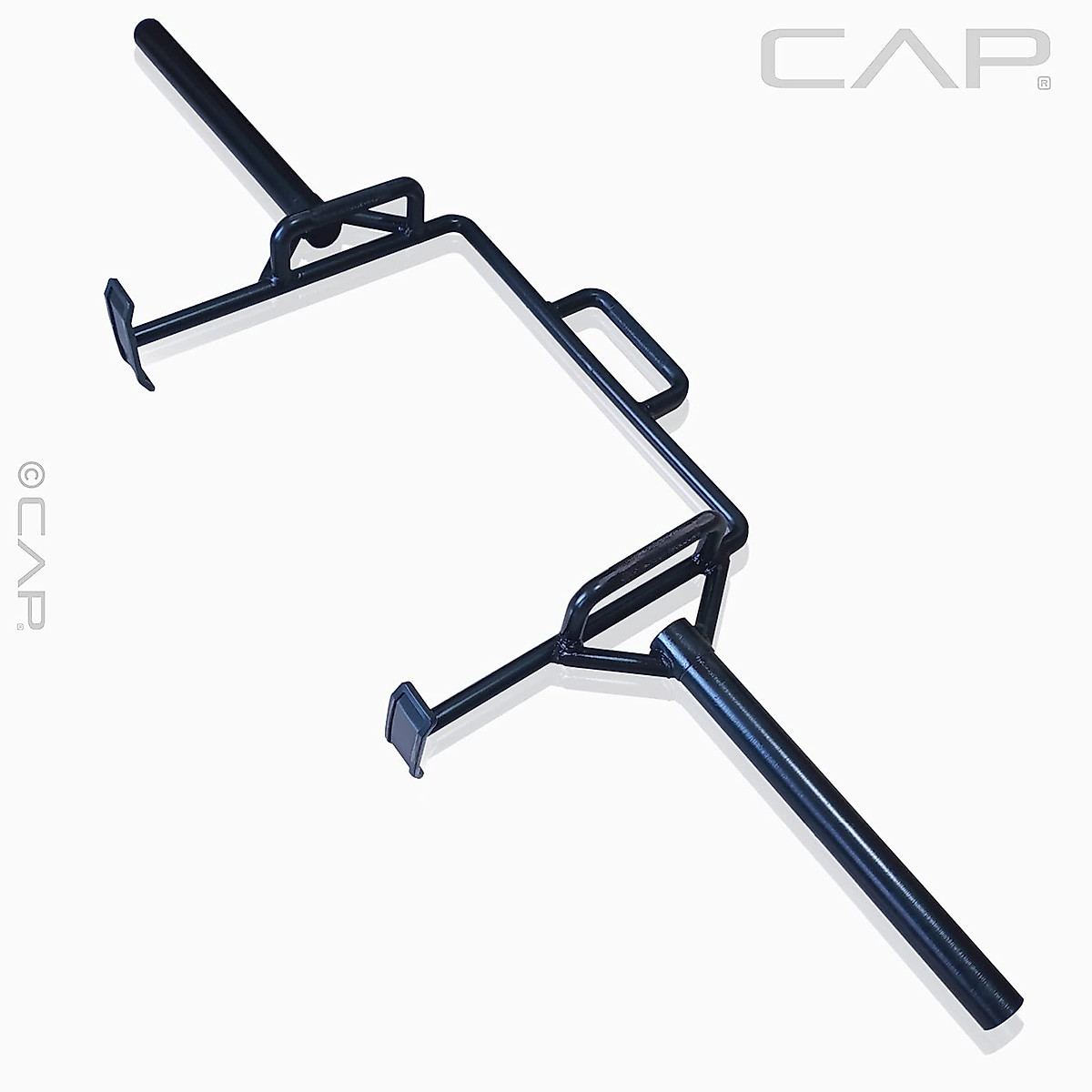 CAP Barbell Olympic Open Trap Bar, Chrome | Hex Bar, Shrug Bar, Deadlift Bar (OB-94