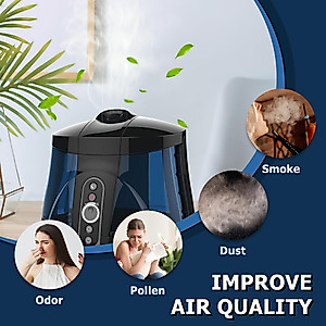 Funmit Demineralization Cartridge Compatible with HoMedics Ultrasonic Humidifiers, Prevents Hard Water Build-Up, Filters Mineral Deposits, Purifies Water, Compared to UHE-HDC4, 10 Pack