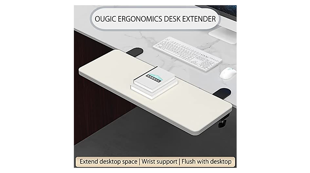 OUGIC Ergonomics Desk Extender Tray for Optimal Comfort
