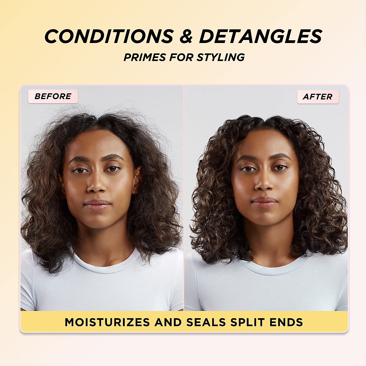 Gisou Honey Infused Leave-In Conditioner, a Lightweight Conditioning Hair Spray, Hair Moisturizer and Hair Detangler, Frizz Control, Softens and Protects Against UV Damage (5.1 fl oz)