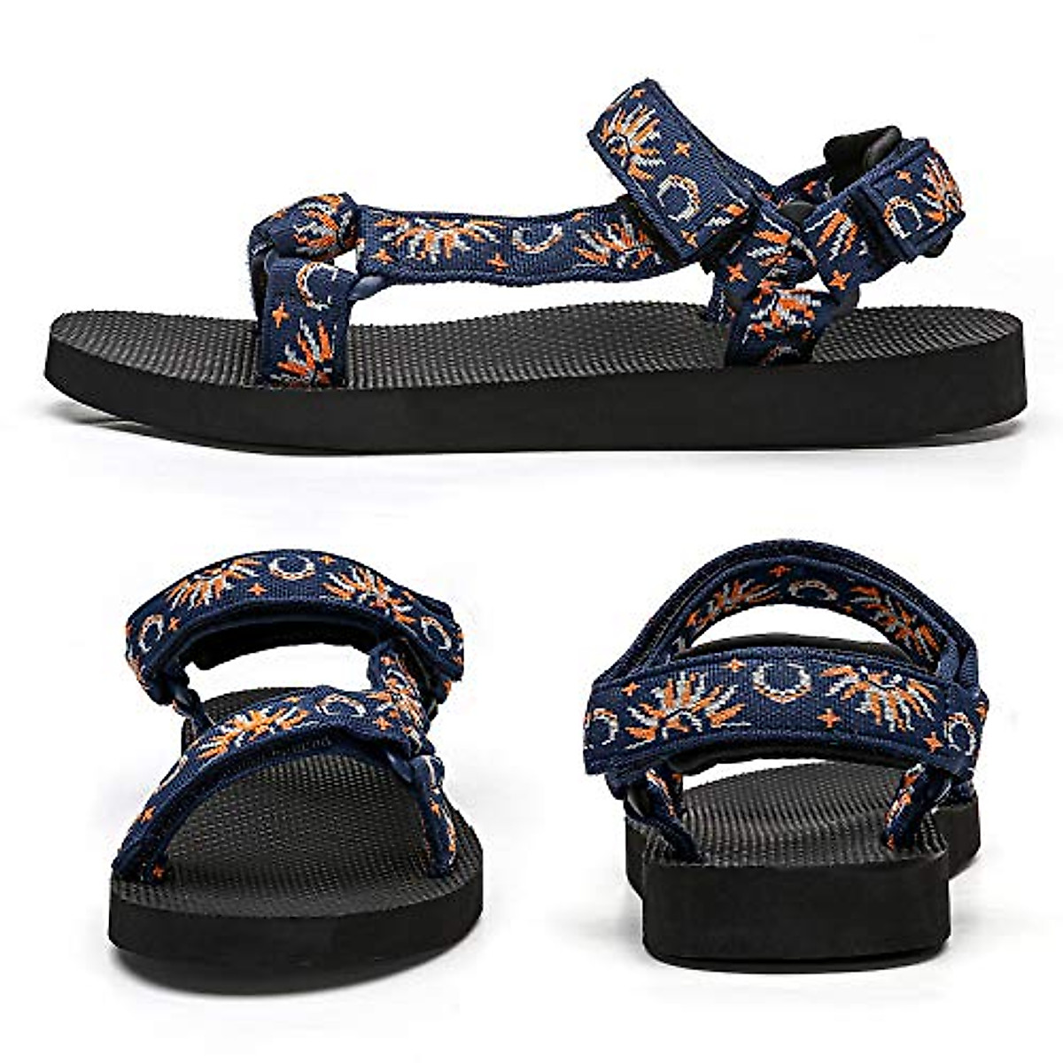 Pulltop Women Water Sandals - With Arch Support Comfortable Hiking Sport Walking Sandals For Women