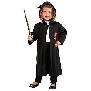 Fun Costumes Harry Potter Toddler Gryffindor Robe, 2T Black