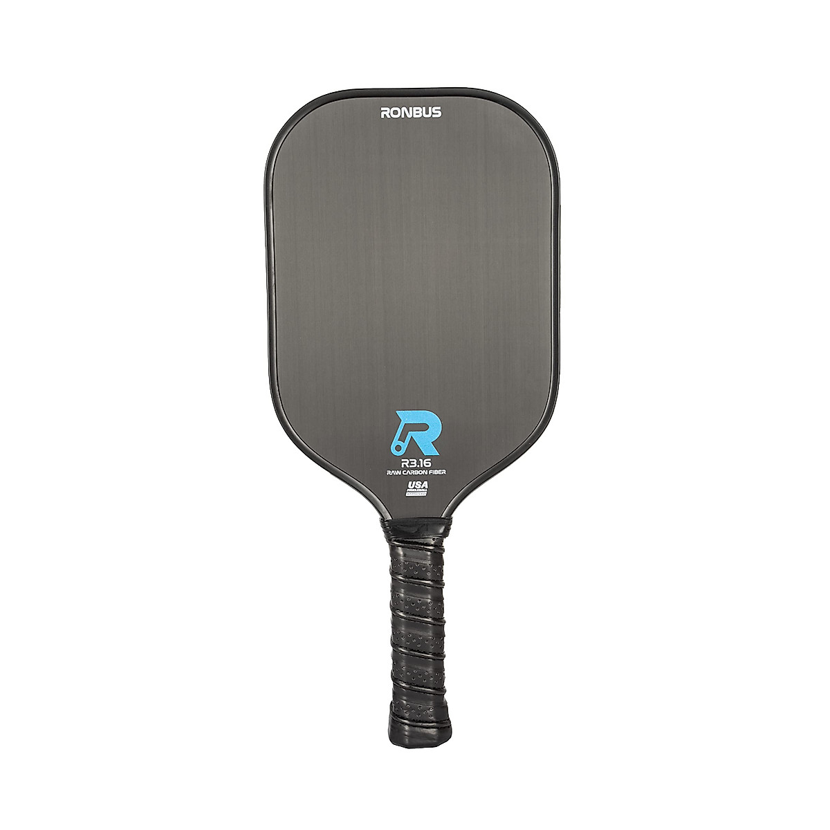 Ronbus R1.16/R2.16/R3.16 Raw Toray T700 Carbon Fiber Pickleball Paddle with 16 mm Polypropylene Honeycomb Core (R3.16)