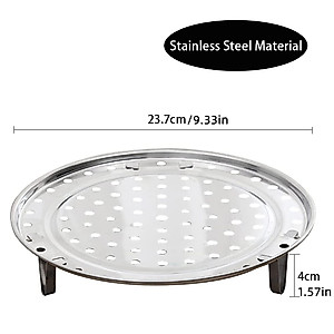 Steamer Rack Metal Steaming Rack Tray Stand Steamer Basket Pots Steaming Stand for Home Kitchen Cooking