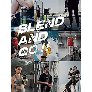 Cocinare Blender (Red) & Blender Cup (Black) & Blender Cup (Red)