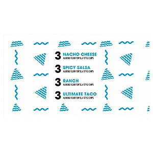 Hilo Life Low Carb Keto Friendly Tortilla Chip Snack Bags, Variety Pack, 1 Ounce (Pack of 12)