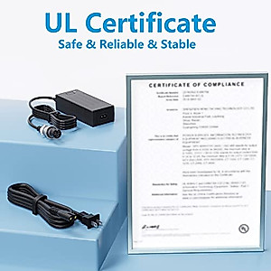 VHBW Charger Replacement for Razor Electric Scooter Compatible with Razor E100 MX350 E125 E150 E200, I750, I1000, Mongoose M750, X-Treme X-600, Schwinn S600 S1000 ST1000 Stealth X1000