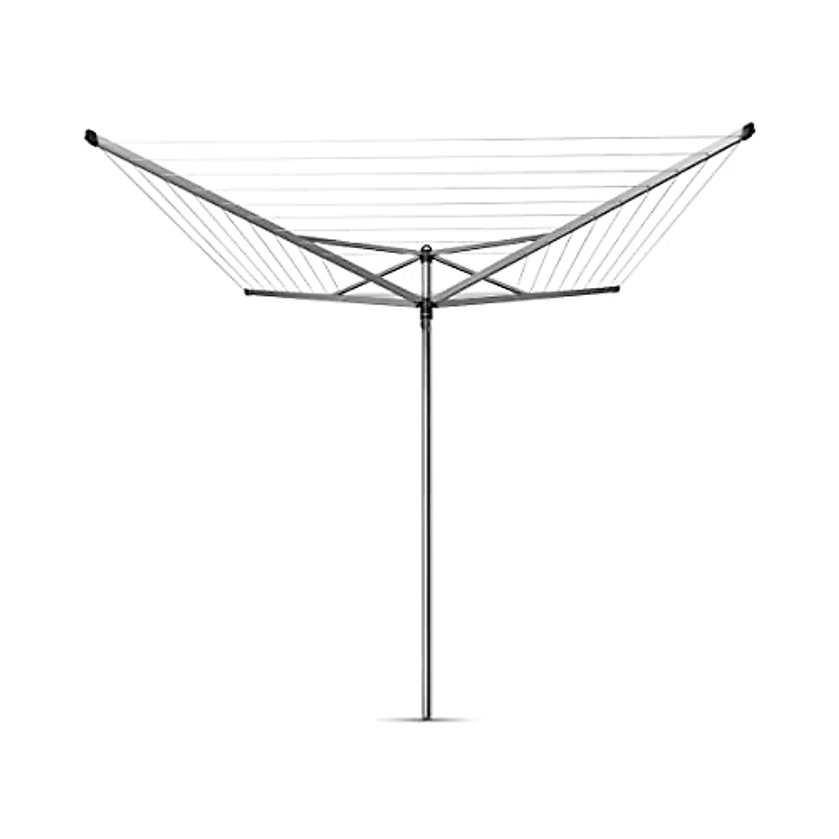 Brabantia Topspinner Outdoor 4 Arm Spinning Clothesline Rotating & Clothes Drying Rack Cover - Weather Resistant Material - Zip Closure - Outdoor - Drying Rack Protection