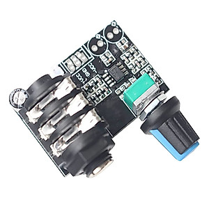 Rakstore TL072 Op Amp High Impedance Preamplifier Preamp Pre-Amplifier Board for Guitar Instrument