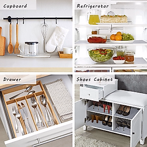 ALTOGEZE Shelf Liner Waterproof,Drawer Liner Washable,No Odor EVA Cabinet Liners Non Slip,Non-Adhesive Tool Box Liner & Shelf Paper for Cupboard,Bathroom Shelves,Shoe Rack(11.8 x 78.7 inches,Gray)