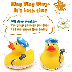 XY-WQ Floating Pool Thermometer, Large Size Easy Read for Water Temperature with String for Outdoor and Indoor Swimming Pools and Spas (Duck)