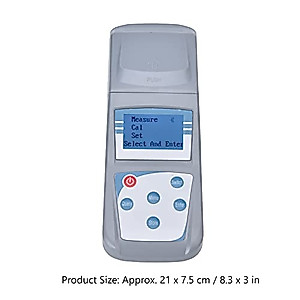 Digital Turbidity Meter, Laboratory Turbidimeter, ZD‑2A Handheld Digital Turbidity Meter Portable Turbidimeter for Swimming Pool Laboratory US Plug 100‑240V