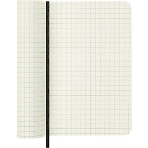 Moleskine Classic Notebook, Soft Cover, Pocket (3.5" x 5.5") Squared/Grid, Black, 192 Pages