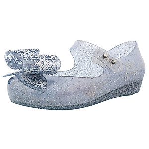 mini melissa Girl's Ultragirl Flower II BB (Toddler/Little Kid) Purple Clear 5 Toddler M