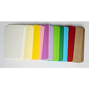 PPAPPAPPIYO 3.5x2 Blank color index cards (100) Paper - Blank (multi)